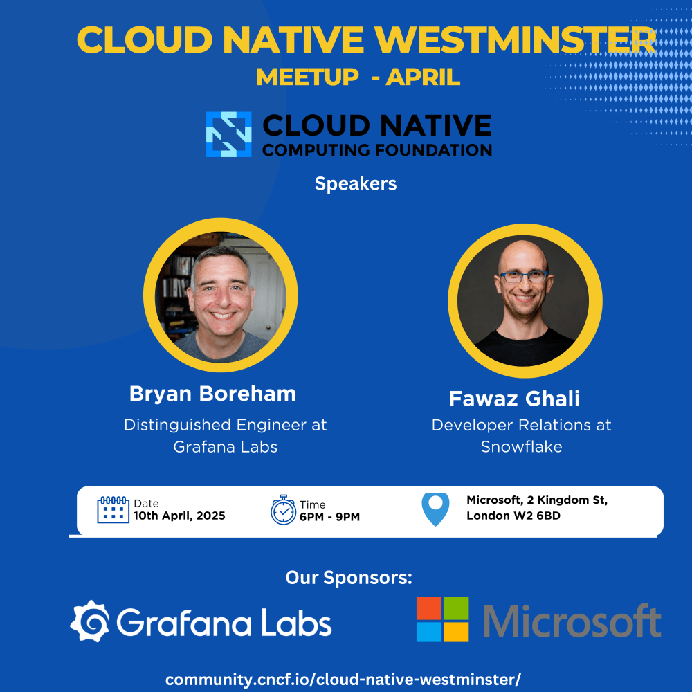 CNCF Cloud Native Westminster